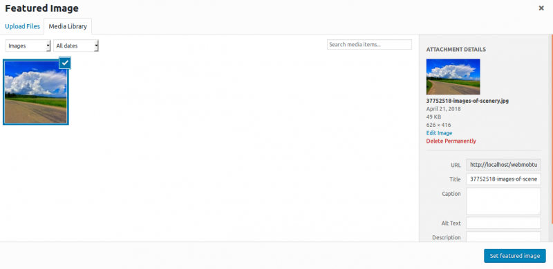 Creating A Website With Wordpress Part 2 Admin Panel Webmobtuts