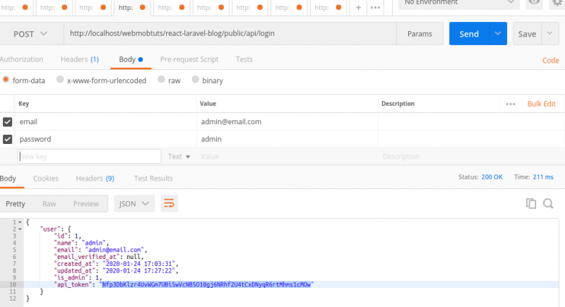 Building A Blog With Reactjs And Laravel Part 1 Webmobtuts