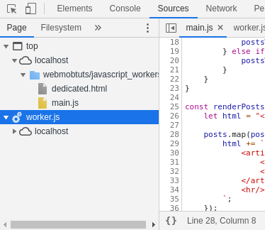 Introducing Javascript Dedicated Workers and Shared Workers - Webmobtuts