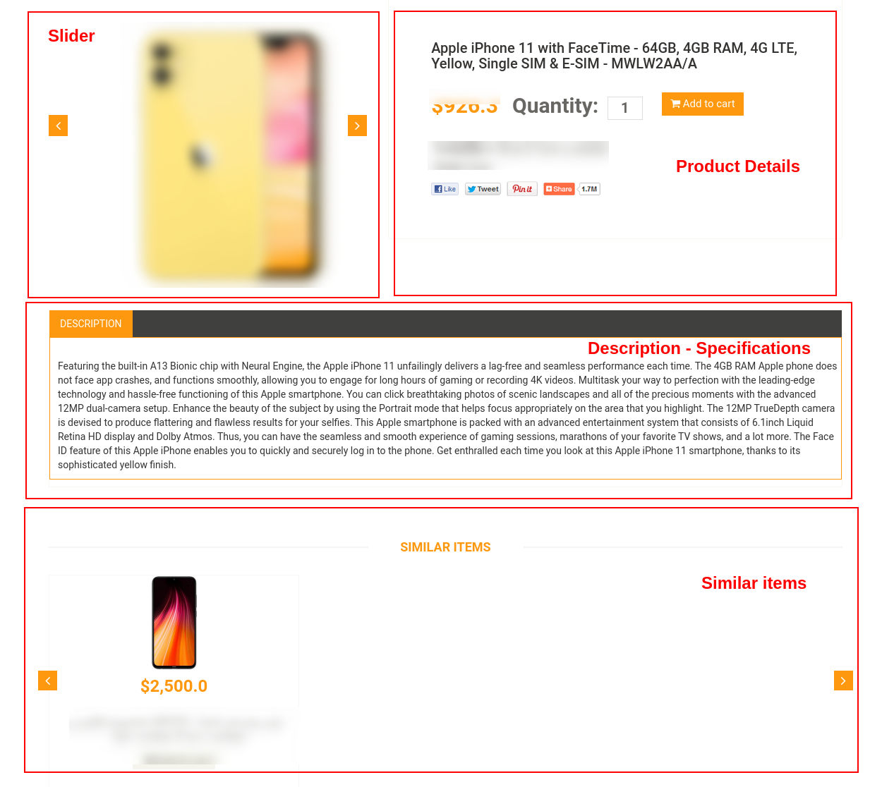 Building Ecommerce Website With Lumen Laravel And Nuxtjs 14 Display Product Details Webmobtuts